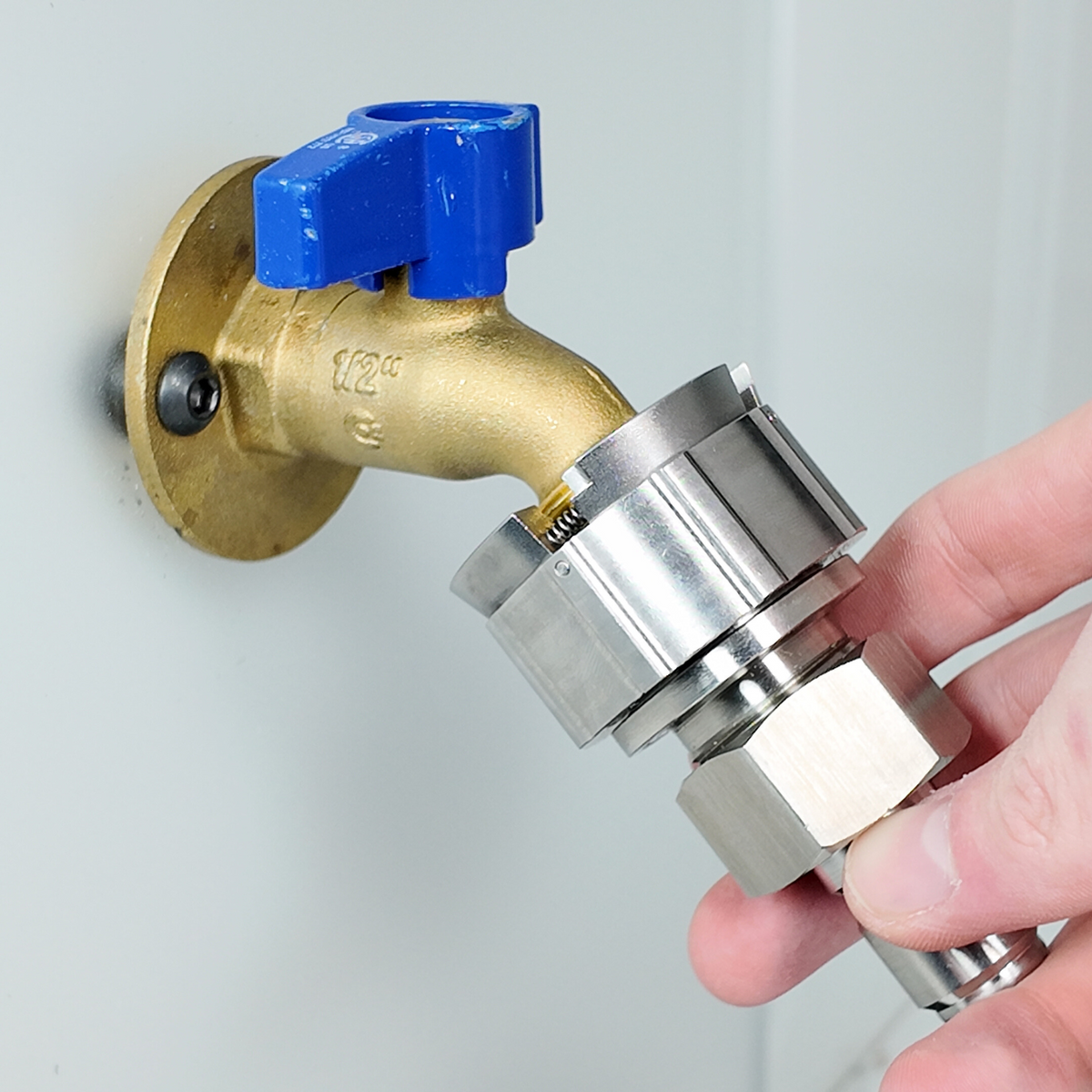 GoBluTech Hose Shark | Quarter Turn Quick Connect Adapter – Blu ...