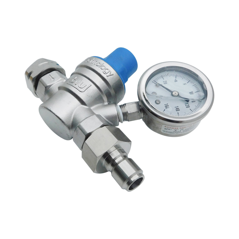 GoBluTech Stainless Steel Pressure Regulator with Quick Connects – Blu ...