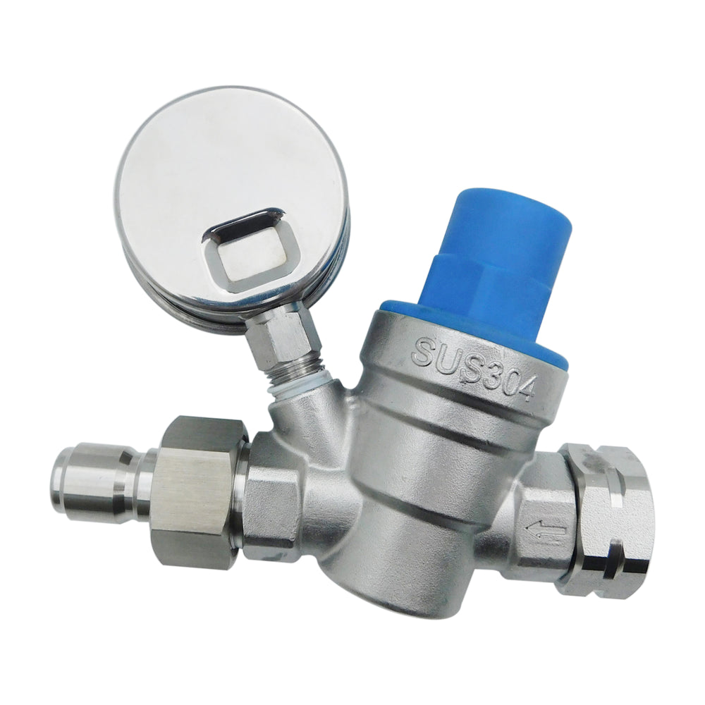GoBluTech Stainless Steel Pressure Regulator with Quick Connects – Blu ...